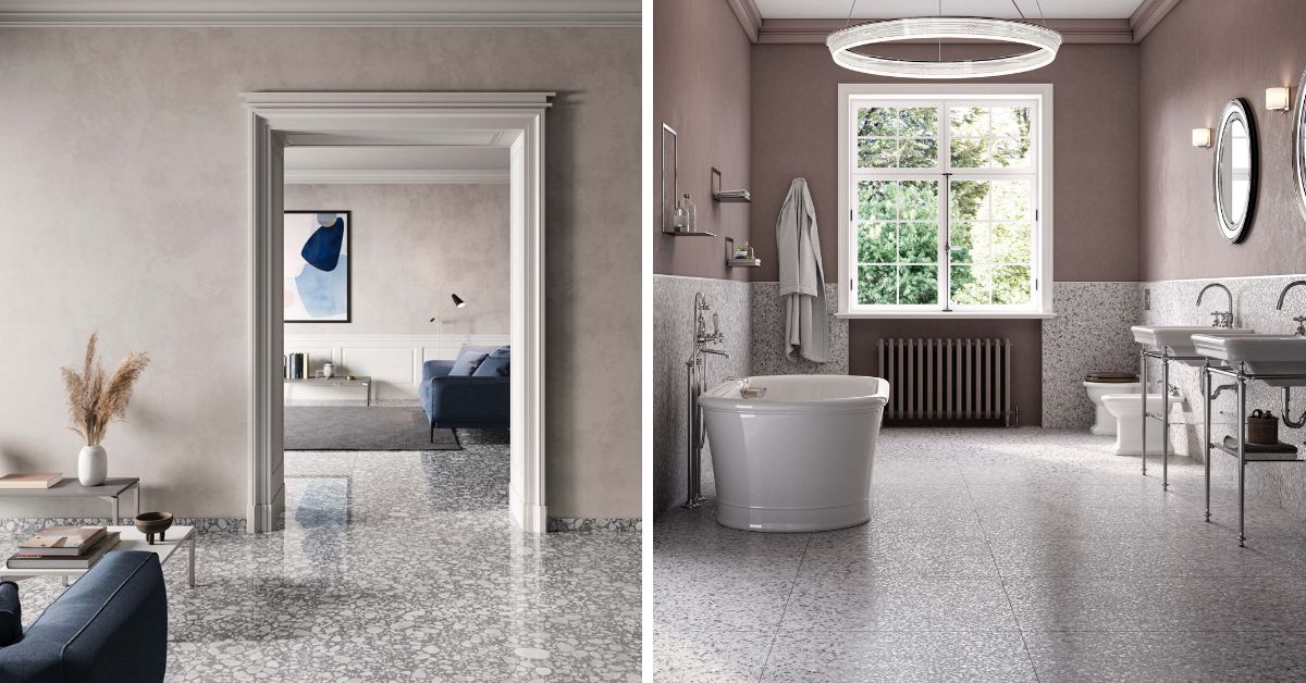 Grey floors and walls – Casalgrande Padana